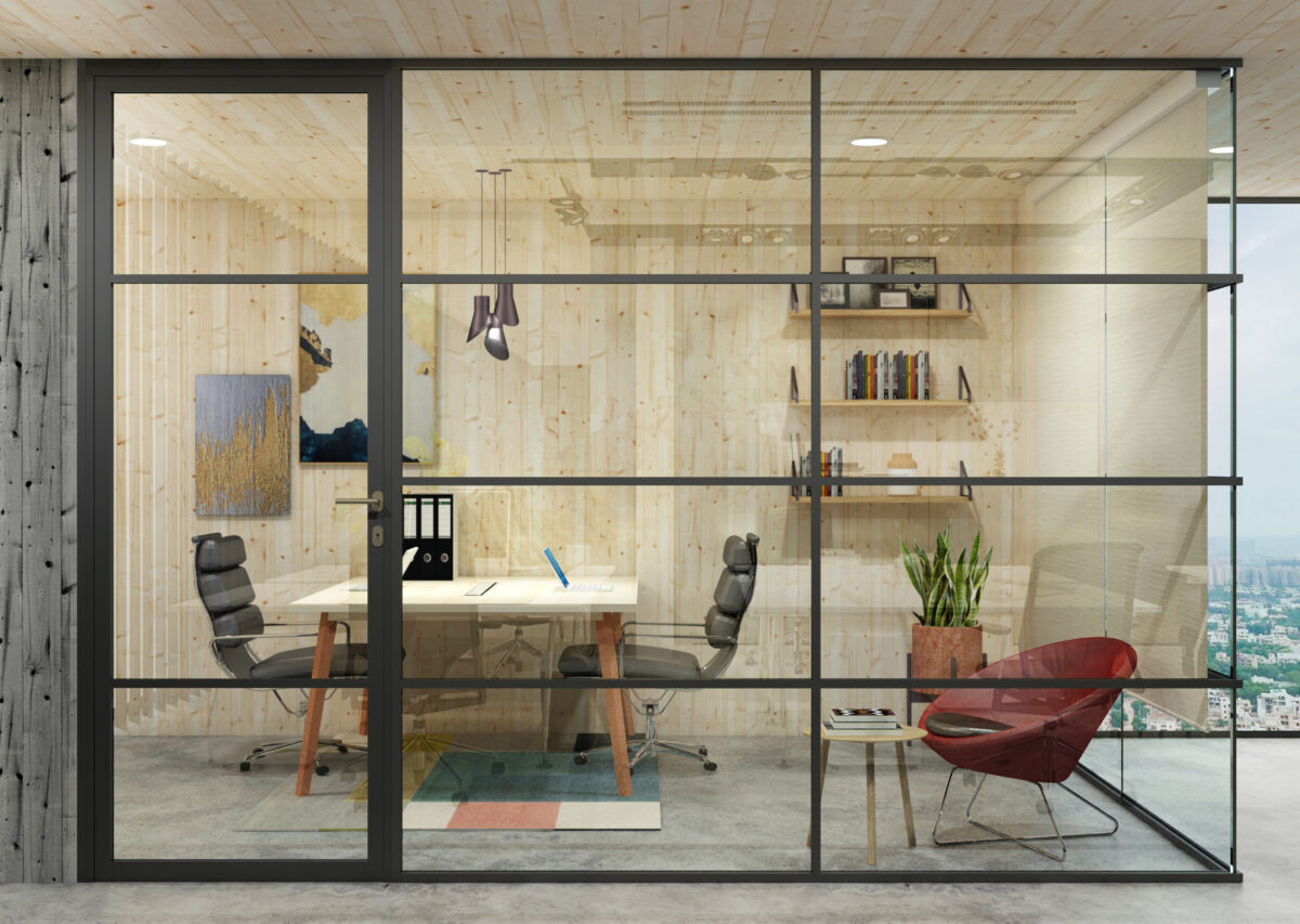Aluminium Glass Partition Systems - Baux
