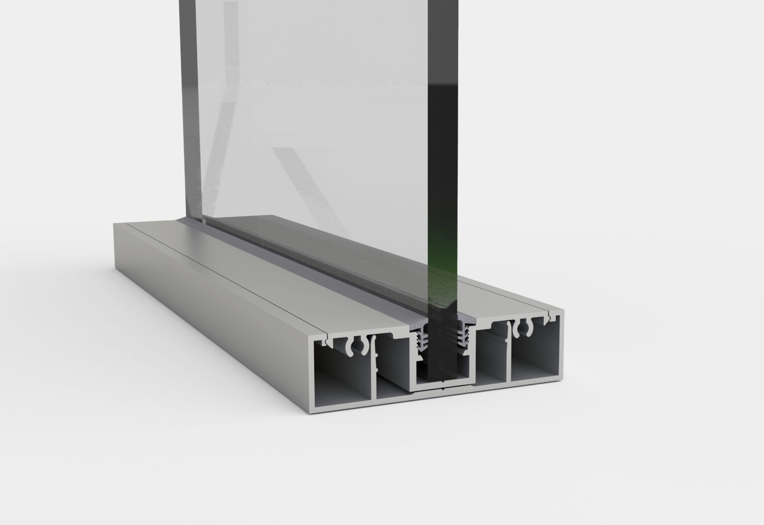 Aluminium Glass Partition Systems - Baux